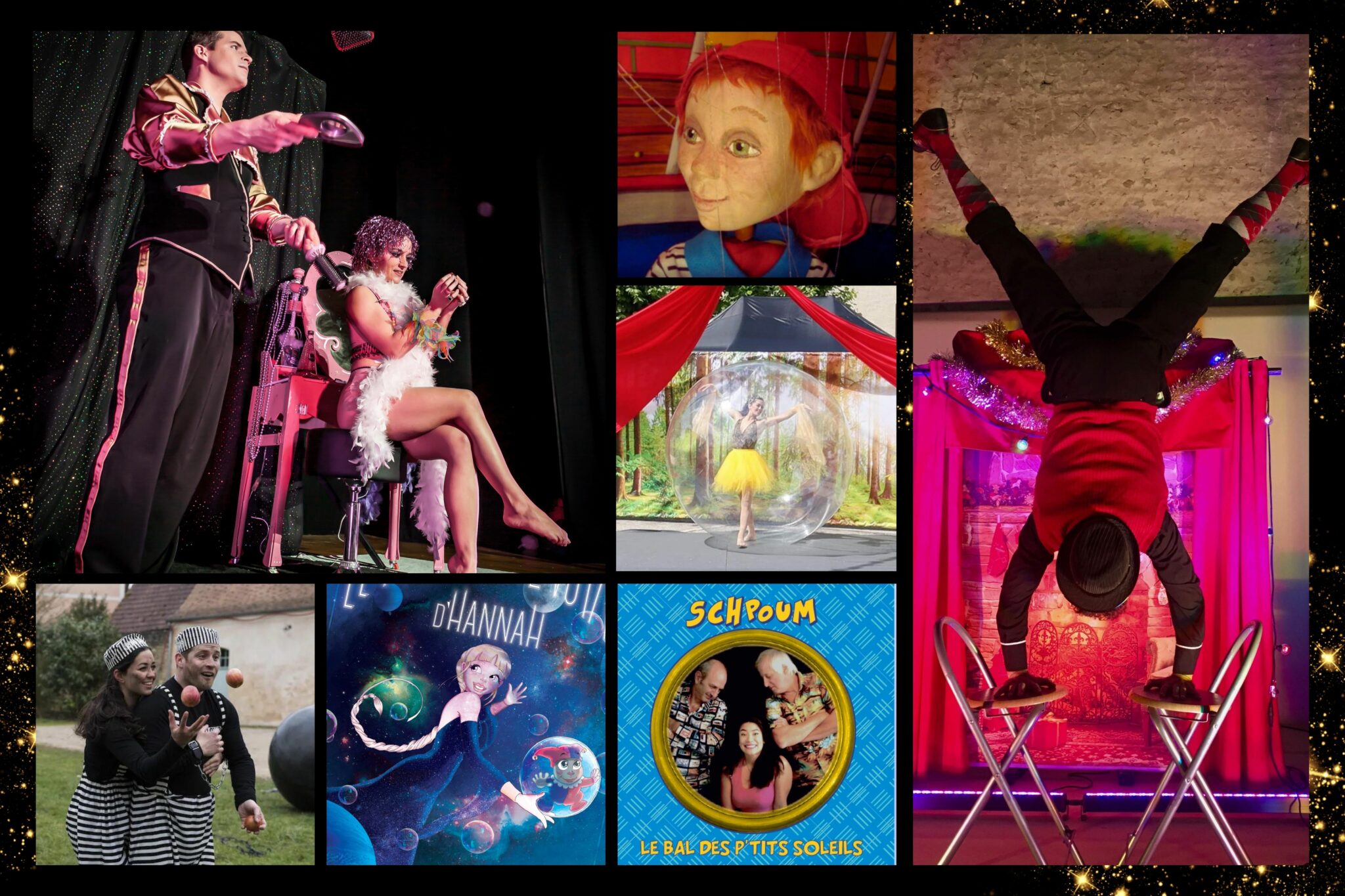 Spectacles Enfants et Familiaux - Monsieur Cirque & Cie